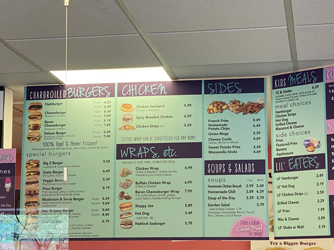 zesty's frozen custard & grill 8