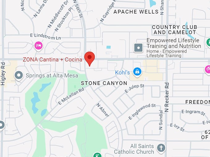 zona cantina + cocina 10 map