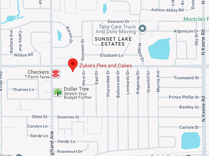 zukie's pies and cakes 10 map