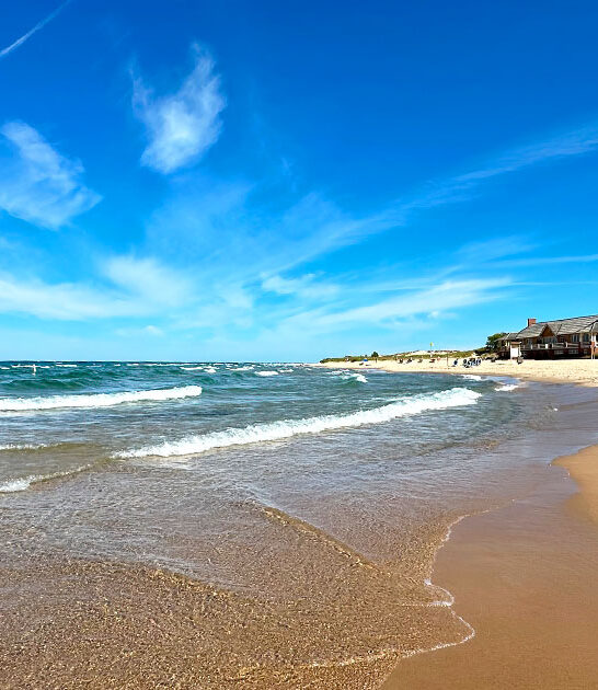 beautiful michigan lake beach ftr