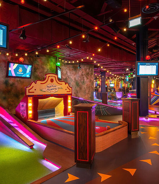 indoor golf course florida ftr