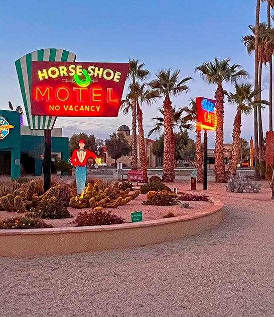 neon sign park arizona ftr