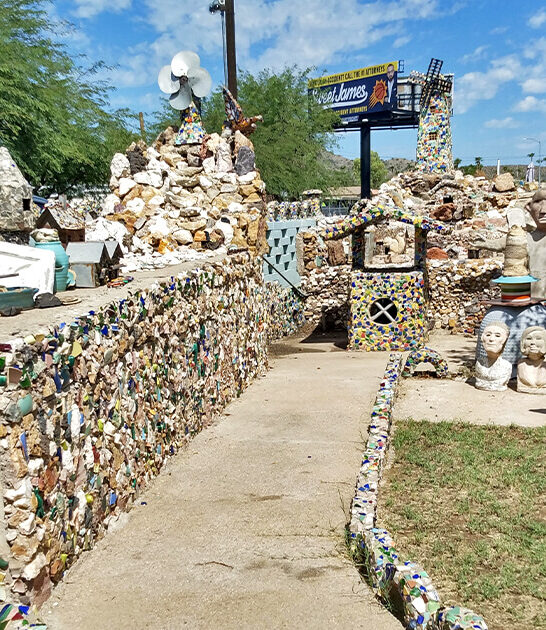 quirky rock garden arizona ftr