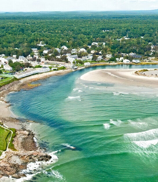 scenic beach town maine ftr