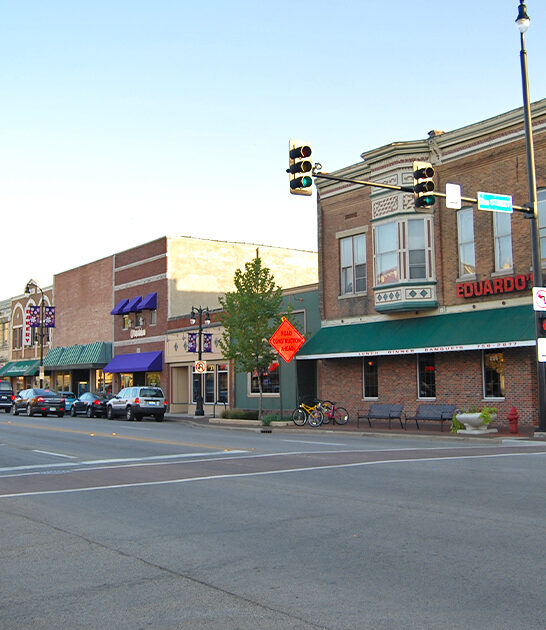 walkable small town illinois ftr