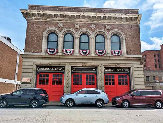 Cincinnati Fire Museum: This historic brick firehouse with its iconic red doors isn't just preserving history&mdash;it's practically radiating it from every meticulously maintained brick and beam.