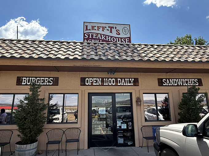 Leff-T's welcoming exterior promises unpretentious delights within &ndash; where meat lovers find their smoky paradise in Dewey.