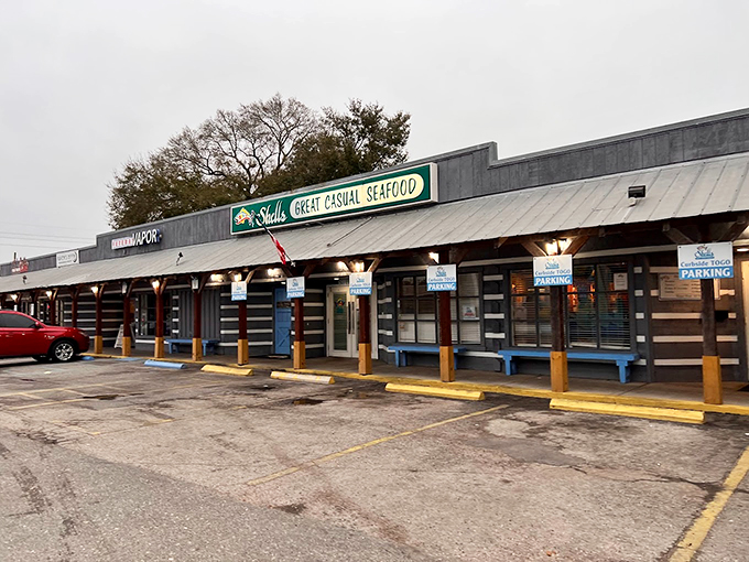 Welcome to seafood paradise! Shells' unassuming exterior hides a treasure trove of oceanic delights waiting to be discovered.