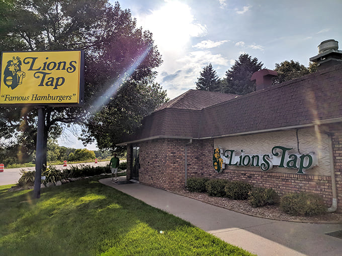 That cheerful yellow sign and humble brick exterior hide one of Minnesota's greatest culinary treasures, proving that the best restaurants don't need fancy facades.