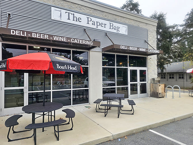The unassuming storefront belies the flavor explosion waiting inside &ndash; like finding a Michelin star chef working from a food truck.