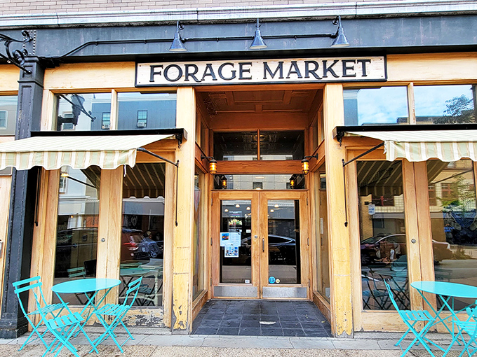 The unassuming storefront belies the culinary treasures within &ndash; like finding a secret passage to flavor town in downtown Lewiston.