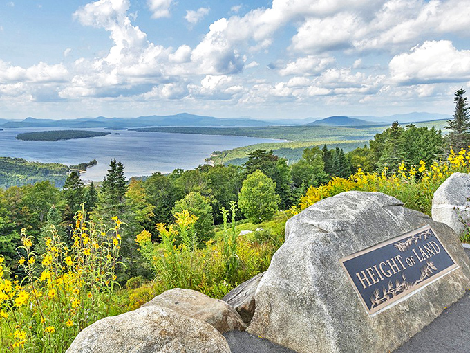 Nature's grandstand awaits at Height of Land, where Maine's landscape unfolds like a love letter written in mountains and lakes.