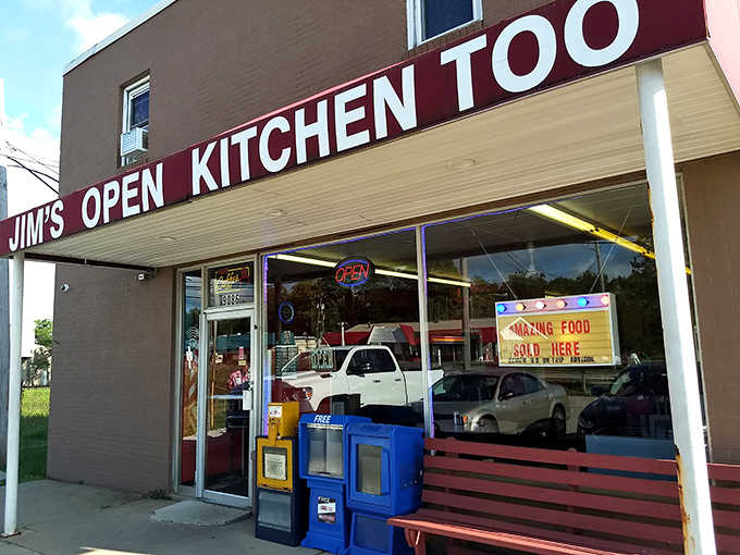 Jim's Open Kitchen Too: Where the unassuming exterior hides culinary treasures that would make your grandmother both proud and jealous.