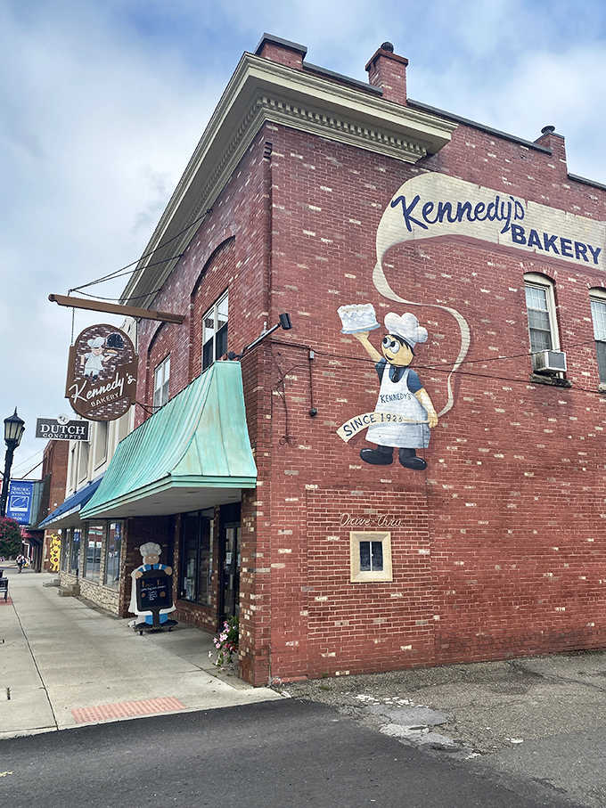 Kennedy's Bakery: The iconic brick building with its vintage sign has been Cambridge's sweet spot since 1925, promising pastry perfection inside.
