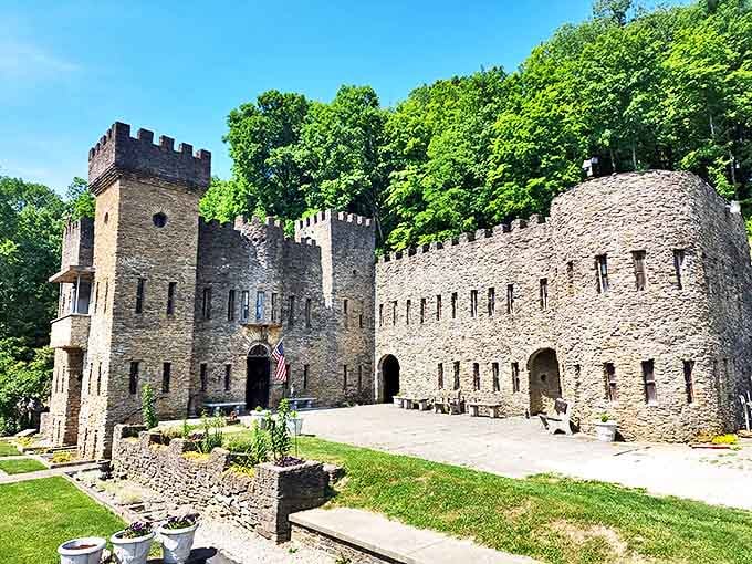 Loveland Castle Museum: Where medieval dreams meet Midwestern reality &ndash; a stone fortress that would make any knight feel right at home.