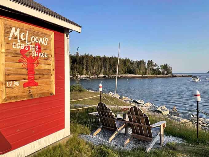 That cheerful red shack overlooking the harbor is your destination for some of the finest seafood Maine has to offer, no reservations required.