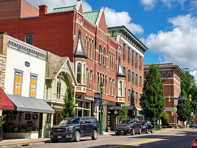 Mt. Vernon's historic downtown showcases classic American architecture with its red brick buildings and charming storefronts – small-town perfection with big personality.