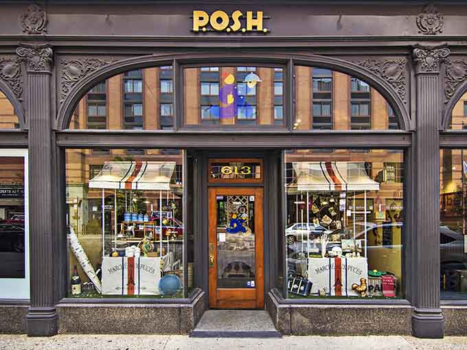 That storefront isn't just pretty, it's basically a time machine disguised as a Chicago building, complete with vintage charm and zero flux capacitor required.