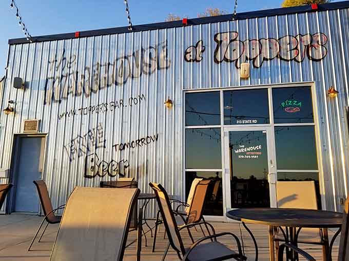 The unassuming exterior of Topper's Bar and Grill belies the burger magic happening inside this Montevideo treasure.