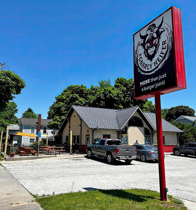 The unassuming exterior of The Gnarly Heifer hides culinary treasures within &ndash; like finding a diamond in a very delicious rough.