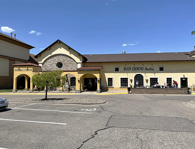 The unassuming exterior hides an Italian treasure that would make any nonna proud of what's cooking inside those walls.