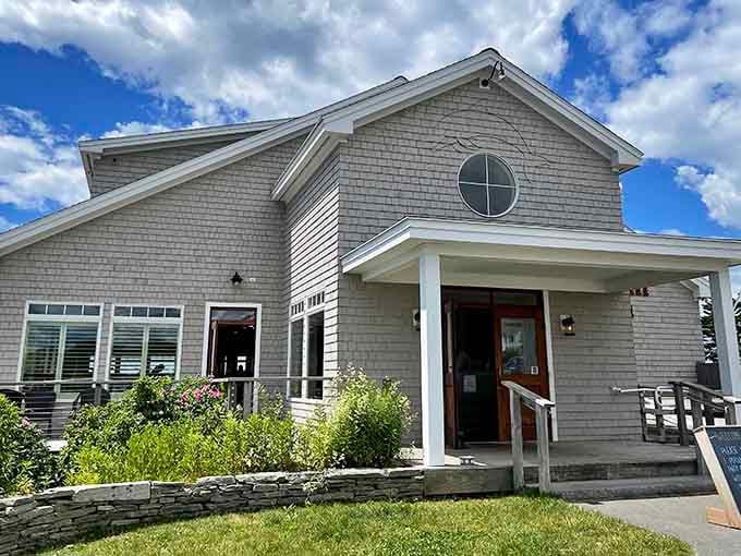 Classic coastal Maine architecture meets serious seafood credentials at this Harpswell treasure where the views compete with the menu.