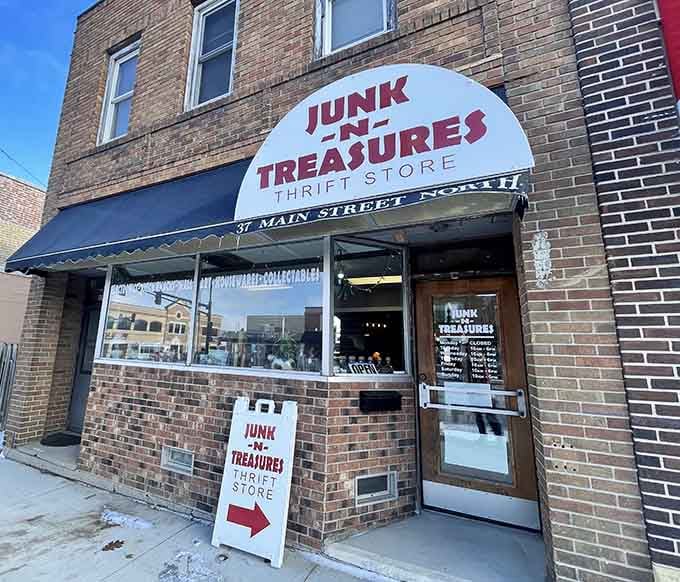 The storefront beckons like a siren song for anyone who's ever wondered where all the good stuff from the past ended up hiding.