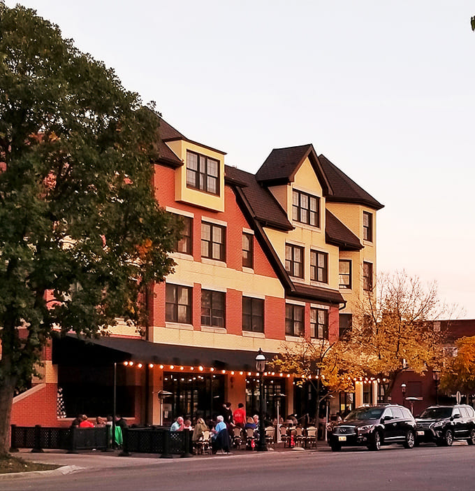 That colorful facade practically begs you to come inside and see what delicious trouble awaits within those walls.