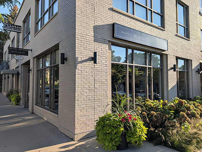 The modern storefront beckons like a beacon of buttery hope in the Minneapolis neighborhood.
