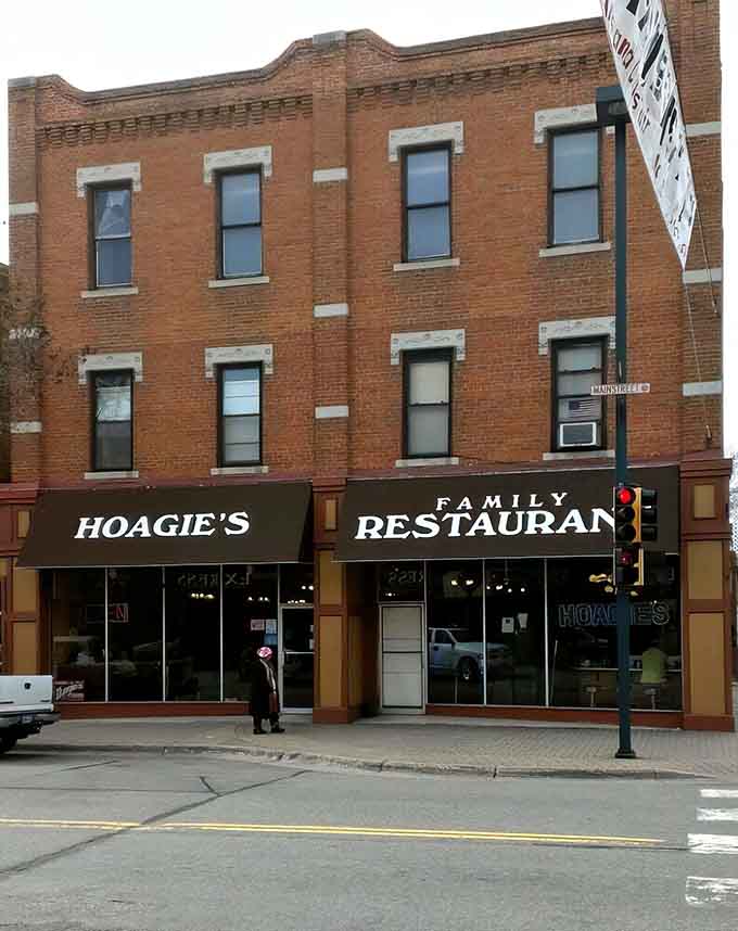 The classic brick exterior of Hoagie's has been a Hopkins landmark since the 1950s, beckoning hungry diners like a delicious beacon.