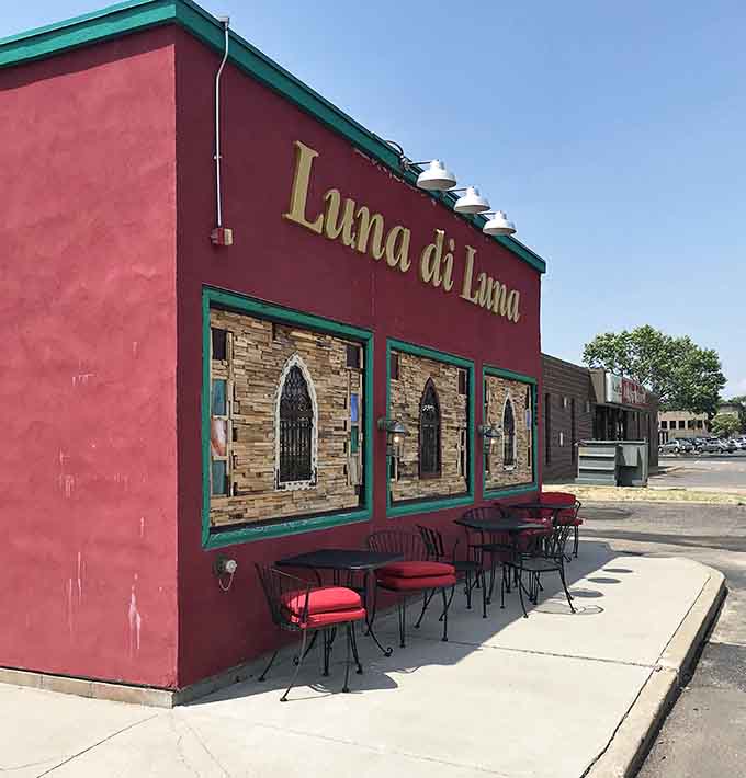 That coral-pink exterior might not scream "best Italian food ever," but that's exactly what's hiding inside this Bloomington treasure.