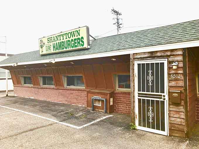 The humble exterior of Shantytown proves that the best restaurants don't need fancy facades, just great food inside.