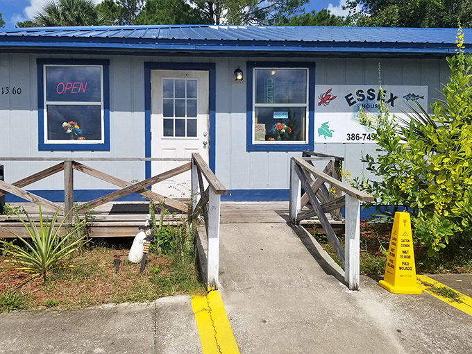 The unassuming exterior of Essex Seafood House beckons with its simple charm &ndash; proof that culinary treasures often hide in plain sight.