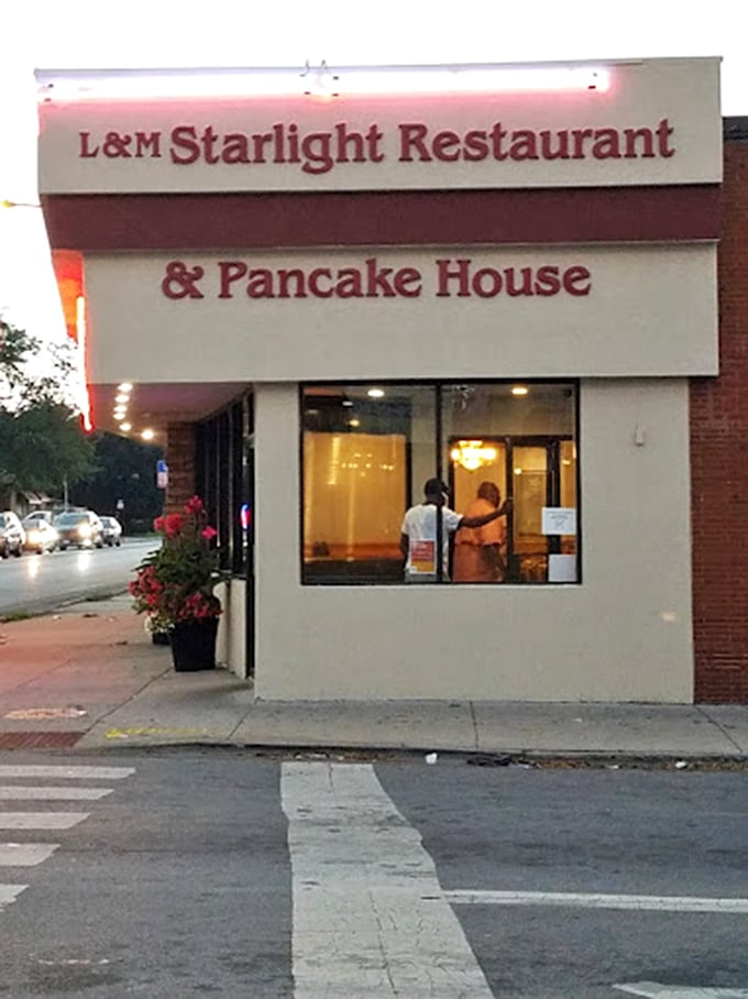 Welcome to pancake paradise! L&M Starlight Restaurant beckons with its unassuming charm, promising a feast that will make your taste buds dance.
