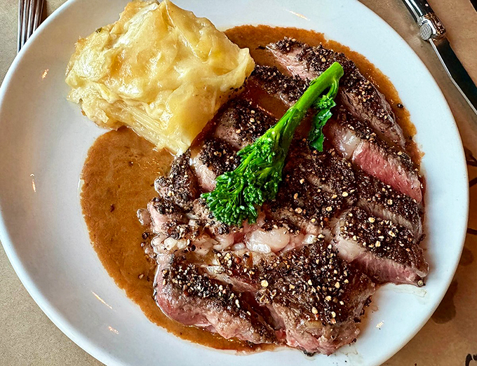 Meet the steak of your dreams, accompanied by potatoes that will make you question your loyalty to french fries.