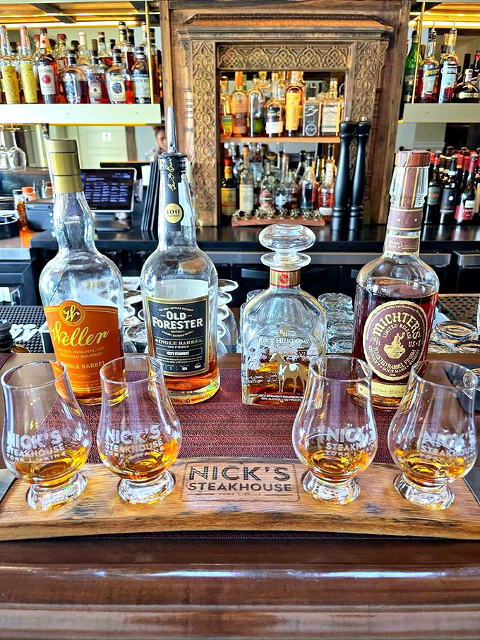 A wooden journey through America's native spirit &ndash; four distinct personalities waiting to tell their stories on your palate.