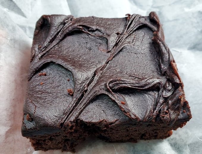 This isn't just fudge. It's a chocolate masterpiece that would make Willy Wonka himself jealous.