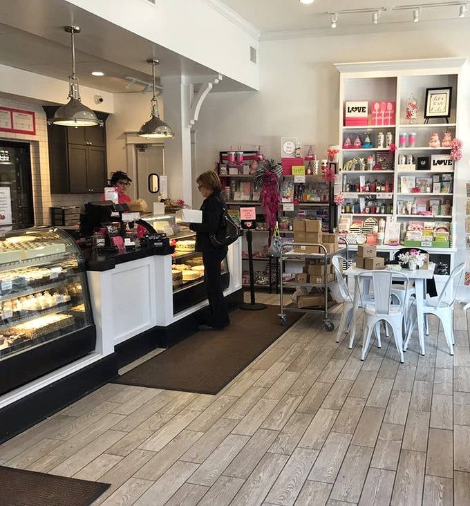 Where magic happens &ndash; gleaming display cases showcase an array of treats that make choosing just one nearly impossible.