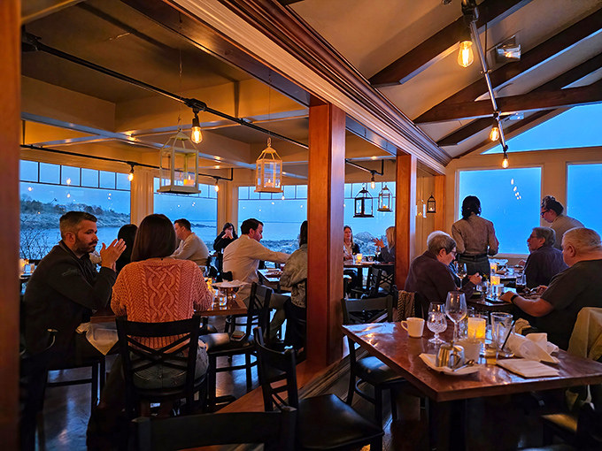 Happy faces illuminated by evening light create that magical restaurant buzz – the sound of people making memories over exceptional food.
