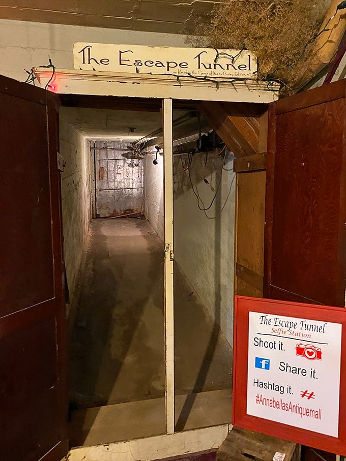 The Escape Tunnel isn't just a clever name&mdash;it's an actual Prohibition-era passage where history and adventure await below.