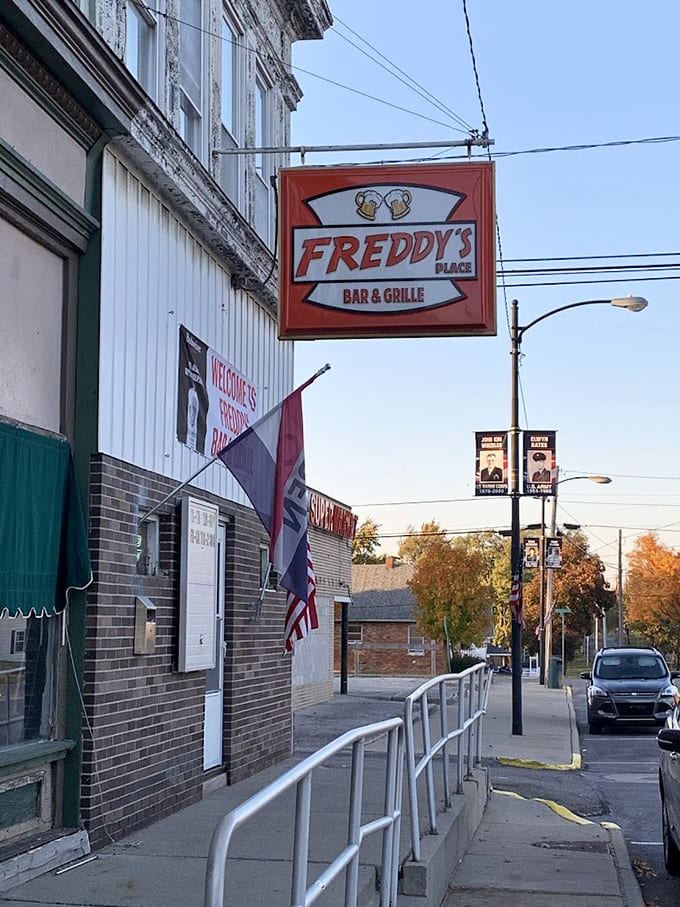 Freddy's Place Bar & Grille promises the kind of meal and atmosphere where calories don't count and everyone leaves smiling.