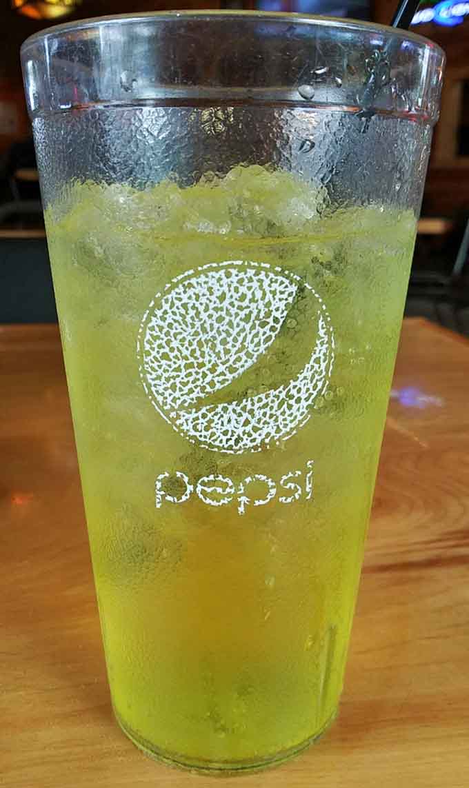 Even the soft drinks taste better at Florio's, possibly because everything tastes better when you're having a great time.