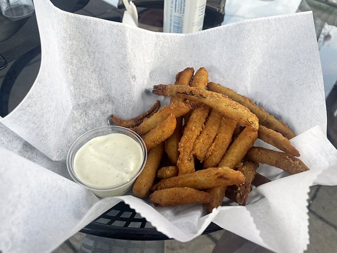 These aren't your grandma's pickles (unless your grandma's a culinary genius). Crispy, tangy, and utterly addictive &ndash; they're like potato chips' cooler cousin.