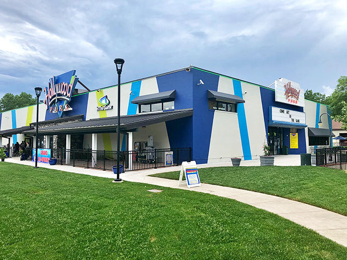 The welcoming exterior of Hollywood Park stands ready for memory-making, with adventures waiting both indoors and out.