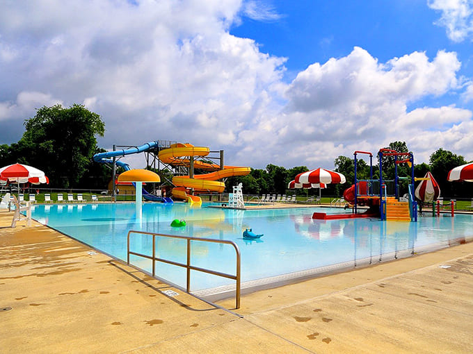 Hiawatha Water Park's colorful slides promise summer thrills for the young and young-at-heart – who needs the ocean when you've got this?