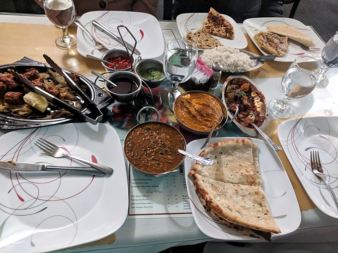 Feast your eyes on this smorgasbord of spice! It's like a United Nations summit, but with way better food and less arguing.