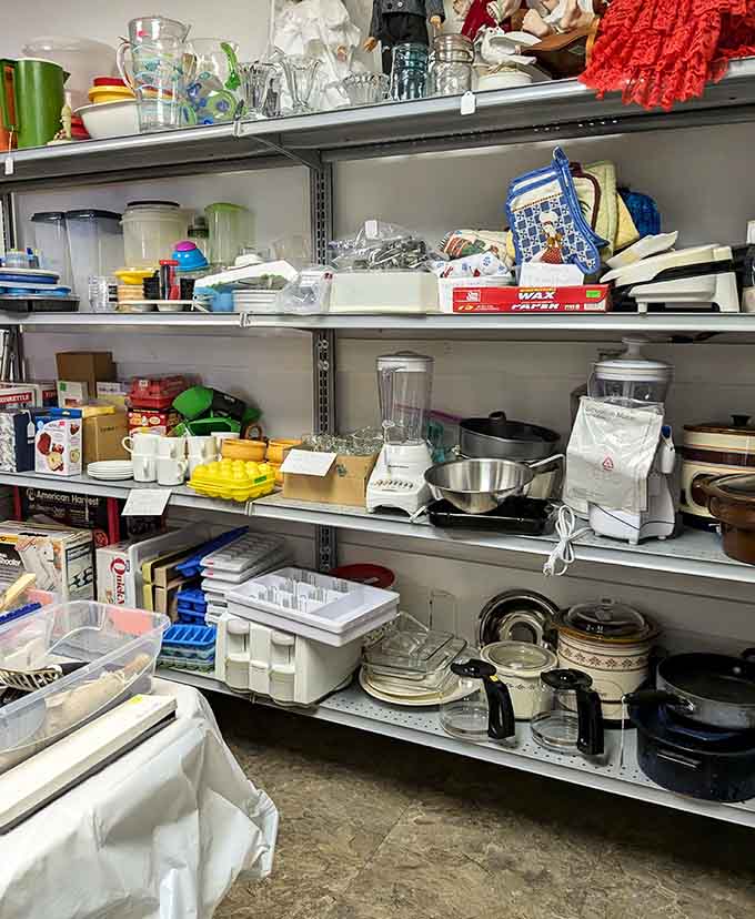 Vintage cookware and kitchen gadgets demonstrate that people have always needed seventeen different ways to prepare the same basic foods.