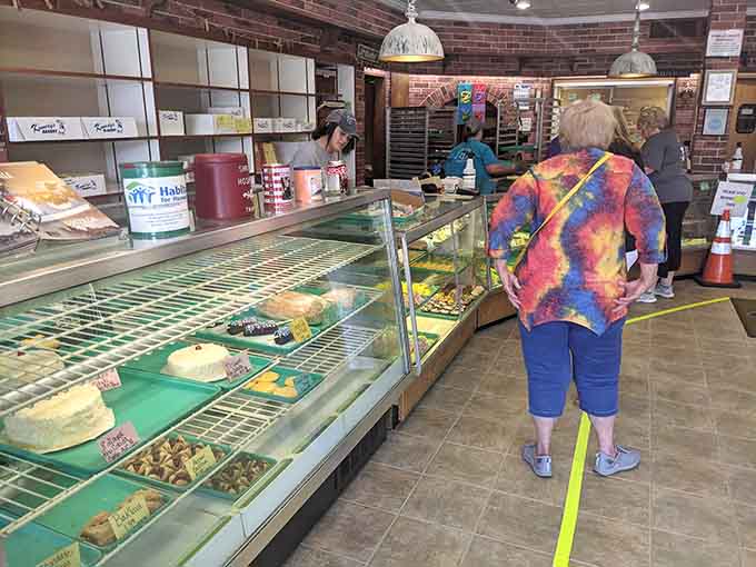 That tie-dye shirt says it all, Kennedy's brings together people of all ages who appreciate the simple joy of really good baked goods done right.