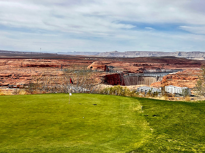 Lake Powell National Golf Course] Where every putt comes with a view: possibly the most scenic place to lose your golf balls.