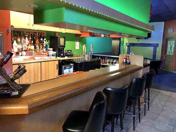 That well-stocked bar stands ready to mix up margaritas that'll make you forget you ever considered ordering just water with your meal.